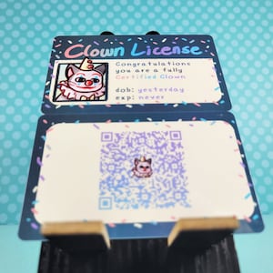DISCOUNTED Official Clown License See Description - Etsy