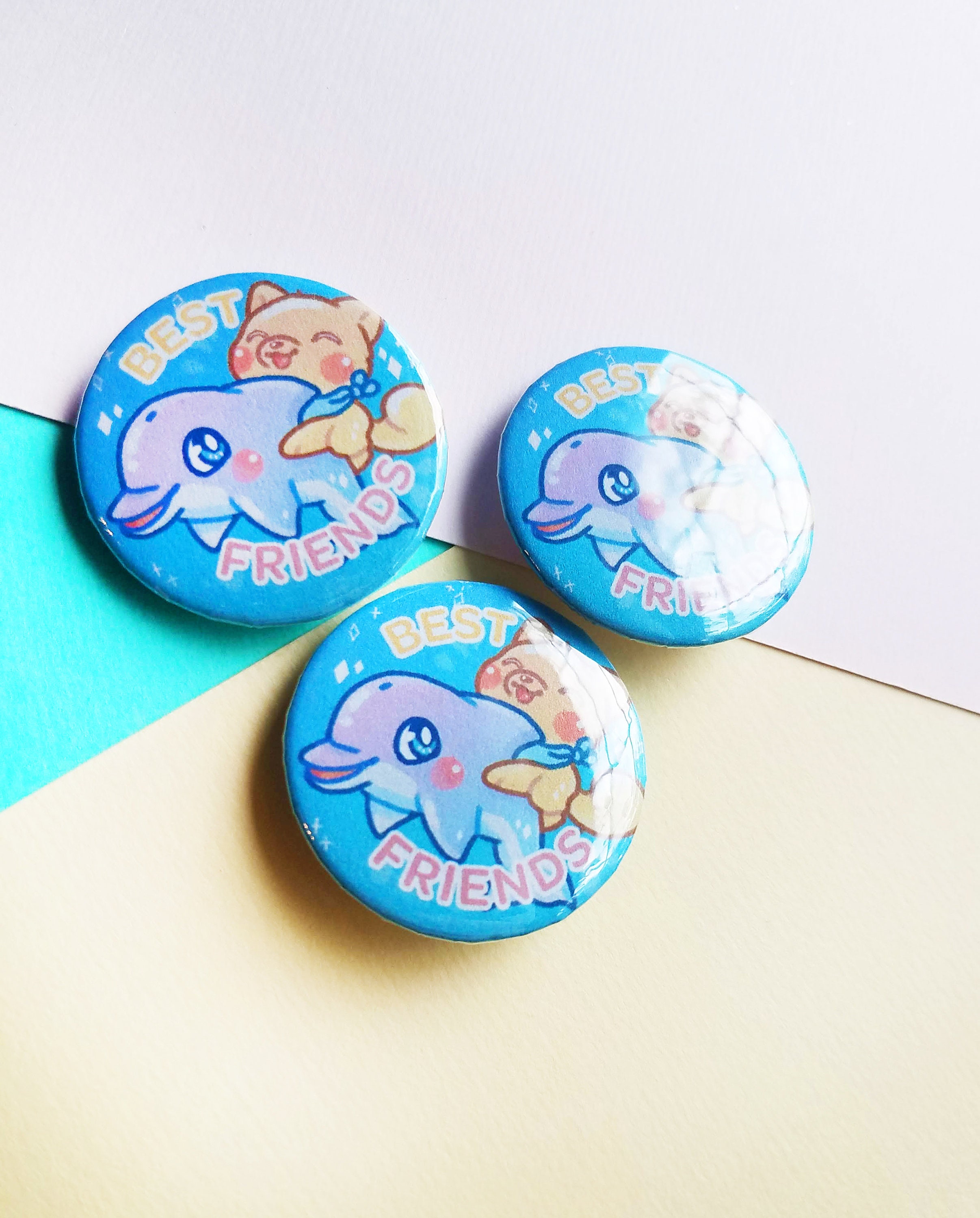 Friendship Frens Fren Dog Doggo Pupper Shiba Inu Dolphin | Etsy