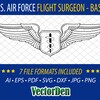 U.S. Air Force Multi-domain Warfare Officer Badge - Master - Vector ...