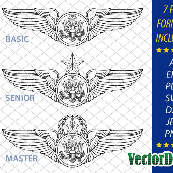 Senior Aircrew Wings - Etsy