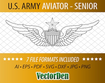 Senior Army Aviator - Etsy