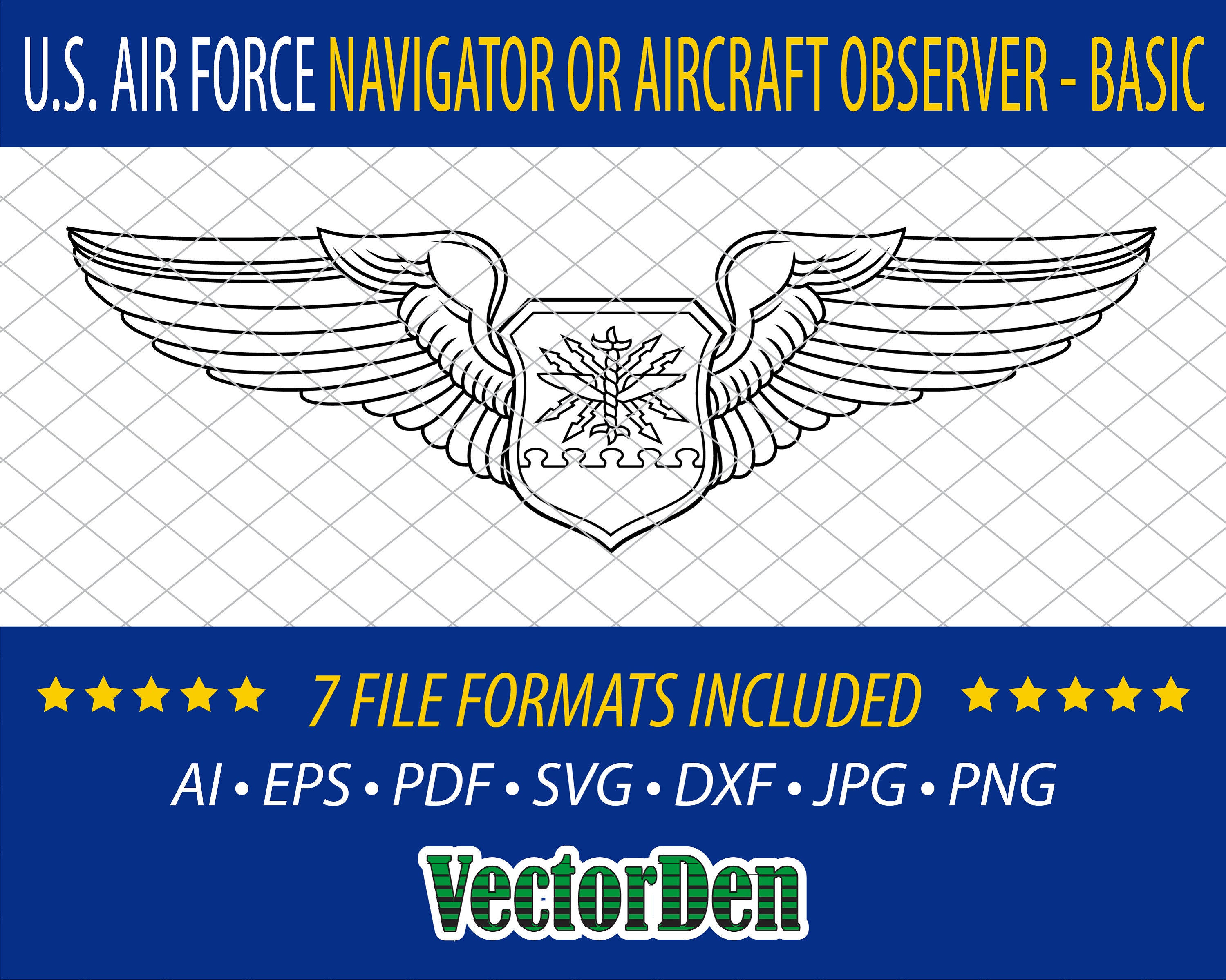 U.S. Air Force Navigator or Aircraft Observer - Basic - Etsy