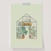Greenhouse Wall Art, Modern Botanical Poster, House Plants Print ...