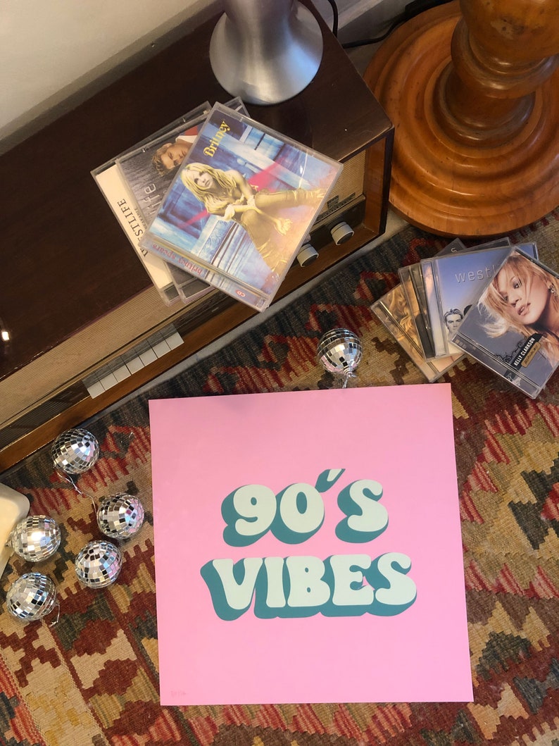 90s Wall Art, 90s Poster, Preppy Wall Art, 90s Nostalgia, Retro ...