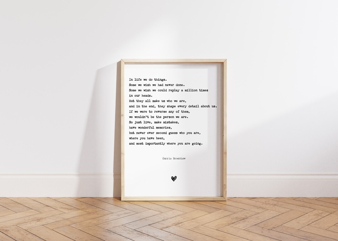 Custom Sex and the City Poster - Etsy