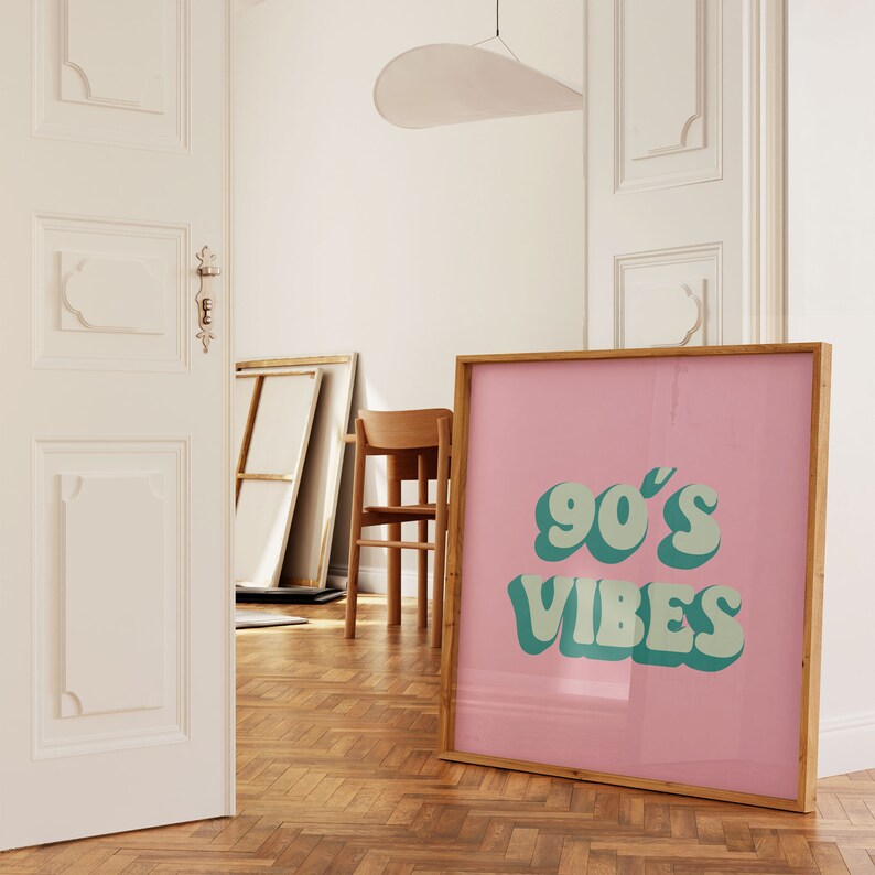 90s Wall Art, 90s Poster, Preppy Wall Art, 90s Nostalgia, Retro ...