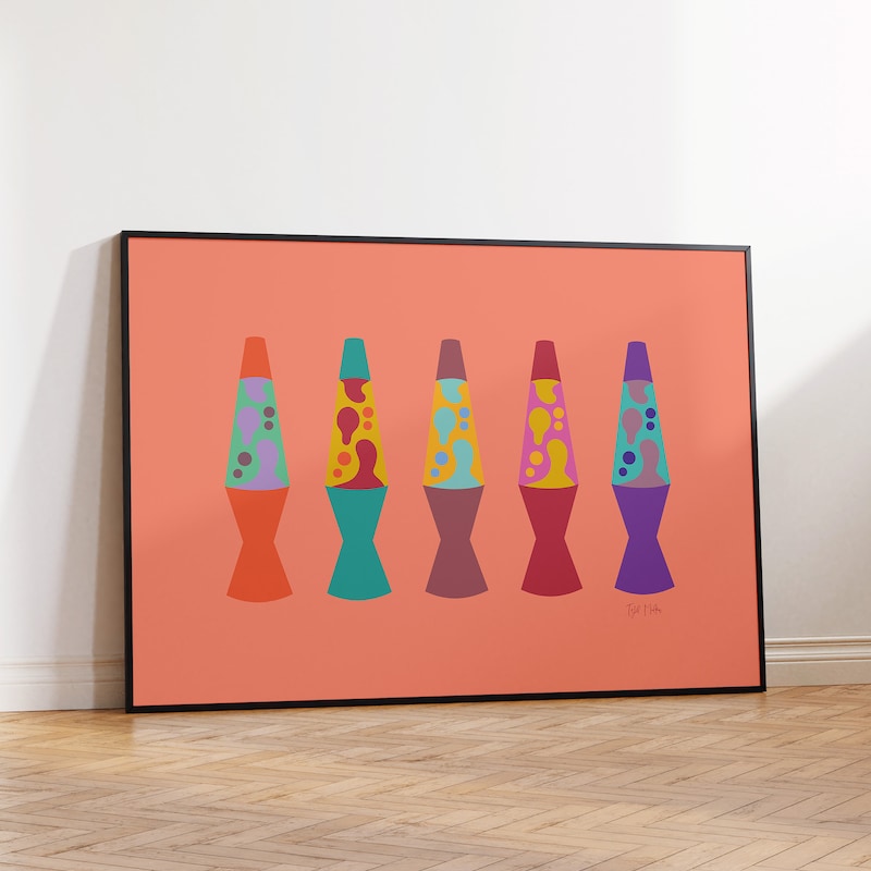 Lava Lamp Wall - Etsy