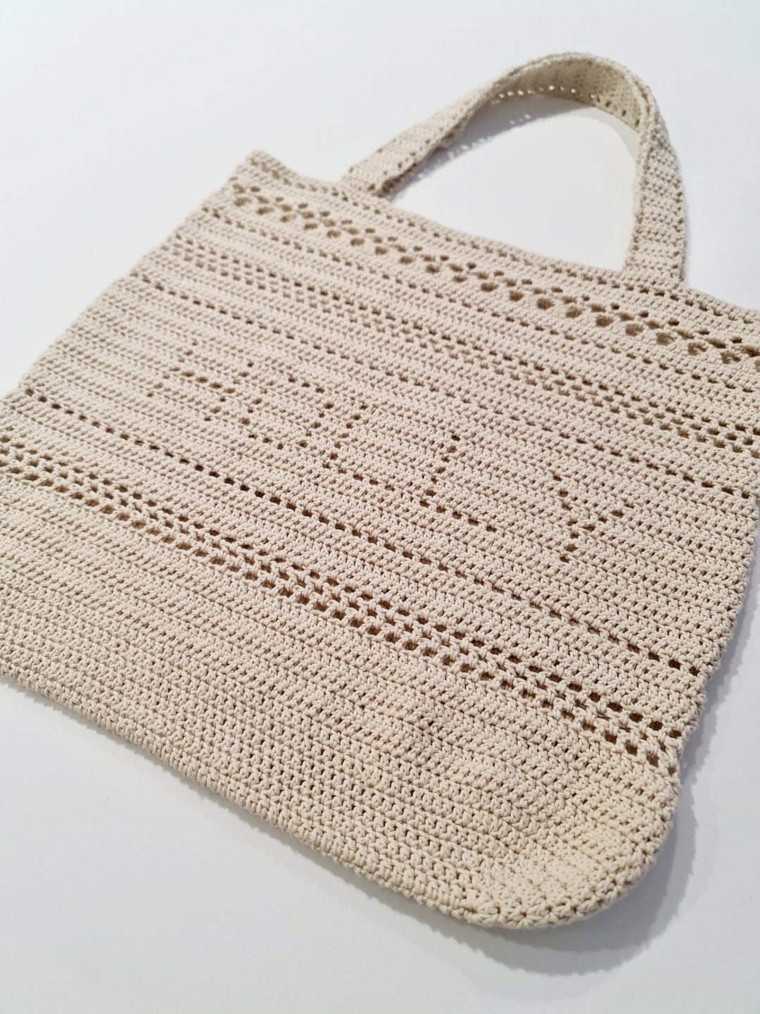 Personalised Filet Beach/market Bag Crochet Pattern - ANY NAME! - Etsy