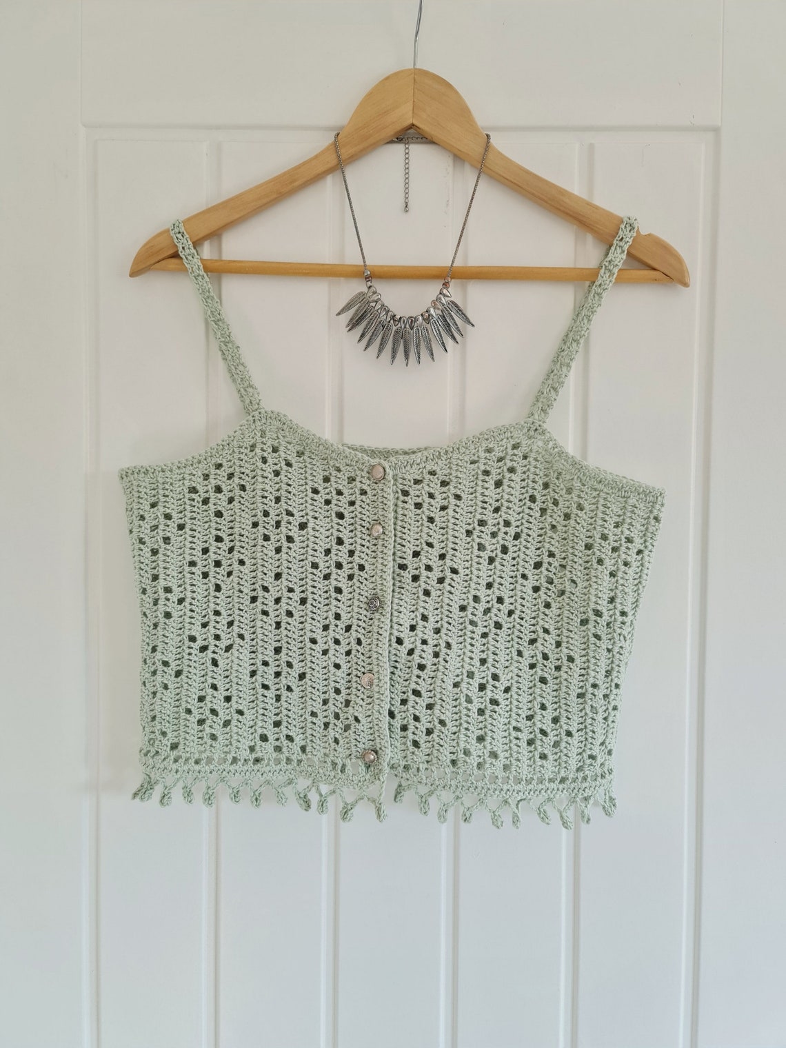 Crochet Pattern Diamond and Fringe Summer Top. Written and Charts - Etsy
