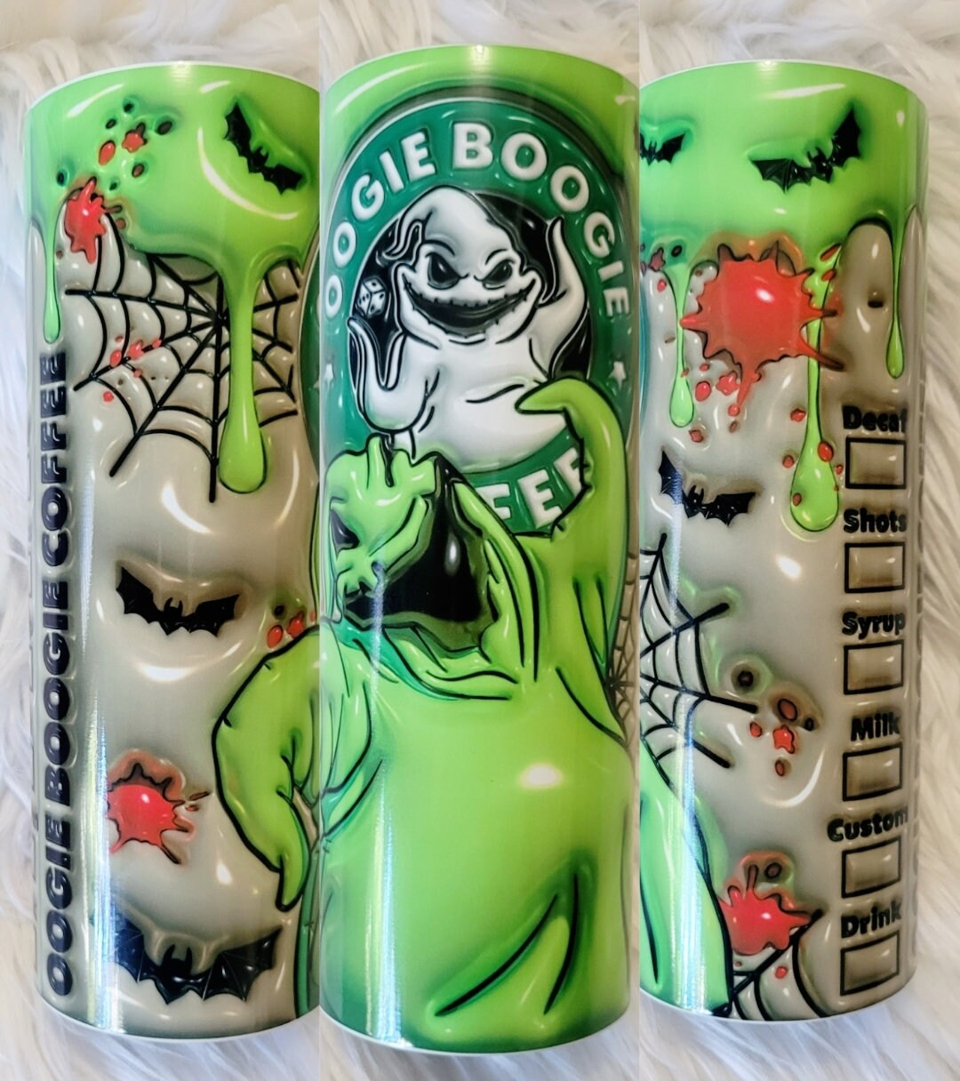 3D Oogie Boogie 20 Oz Nightmare Before Christmas for Hot & Cold Liquids ...