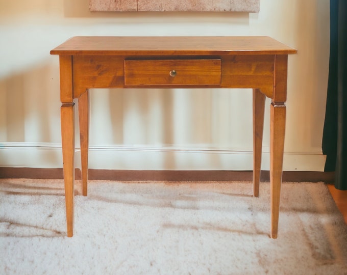 Antique Writing Desk Country Desk in Solid Medium Walnut Wood PITAGORA ...