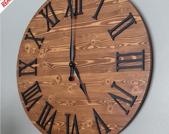 30 Inch Wall Clock - Etsy