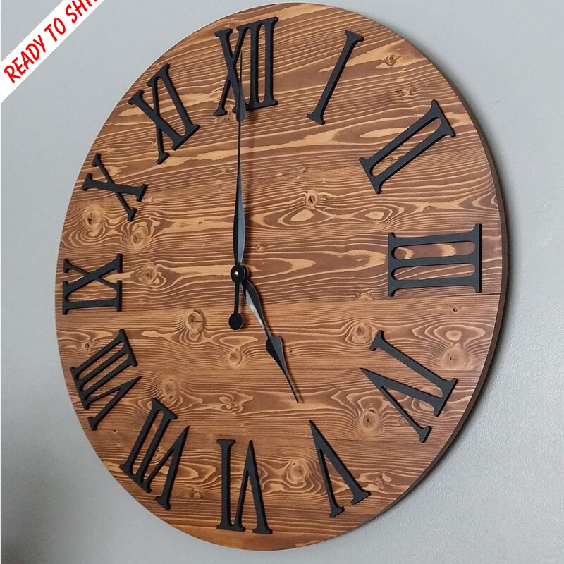 Giant Wall Clock - Etsy