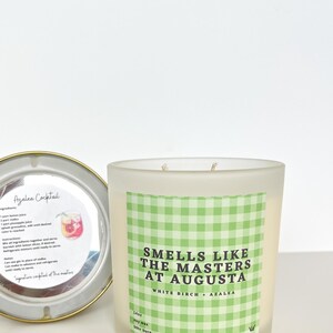 Smells Like the Masters Candle + Surprise Cocktail Pairing Golf Candle ...