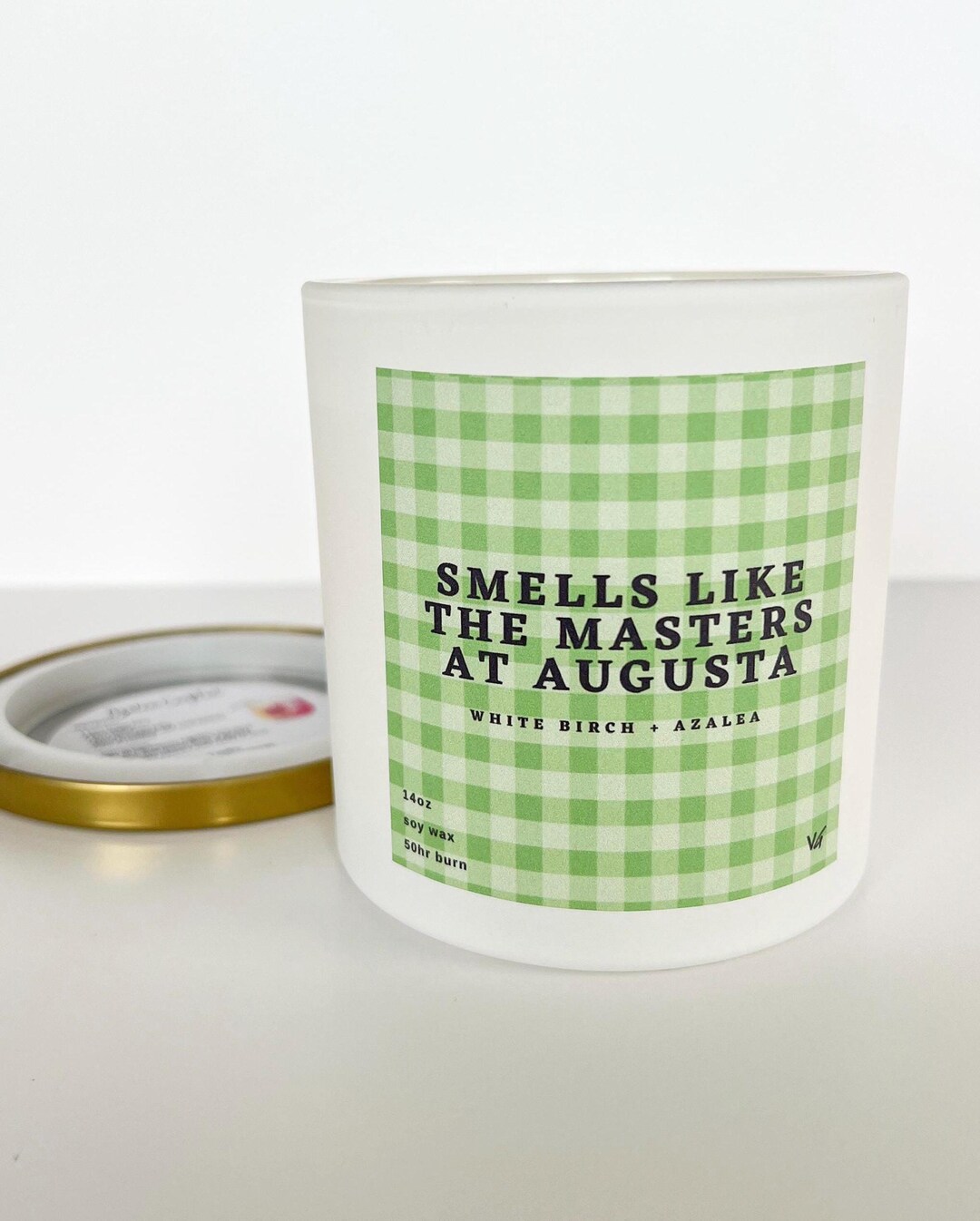 Smells Like the Masters Candle + Surprise Cocktail Pairing Golf Candle ...