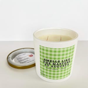 Smells Like the Masters Candle + Surprise Cocktail Pairing Golf Candle ...