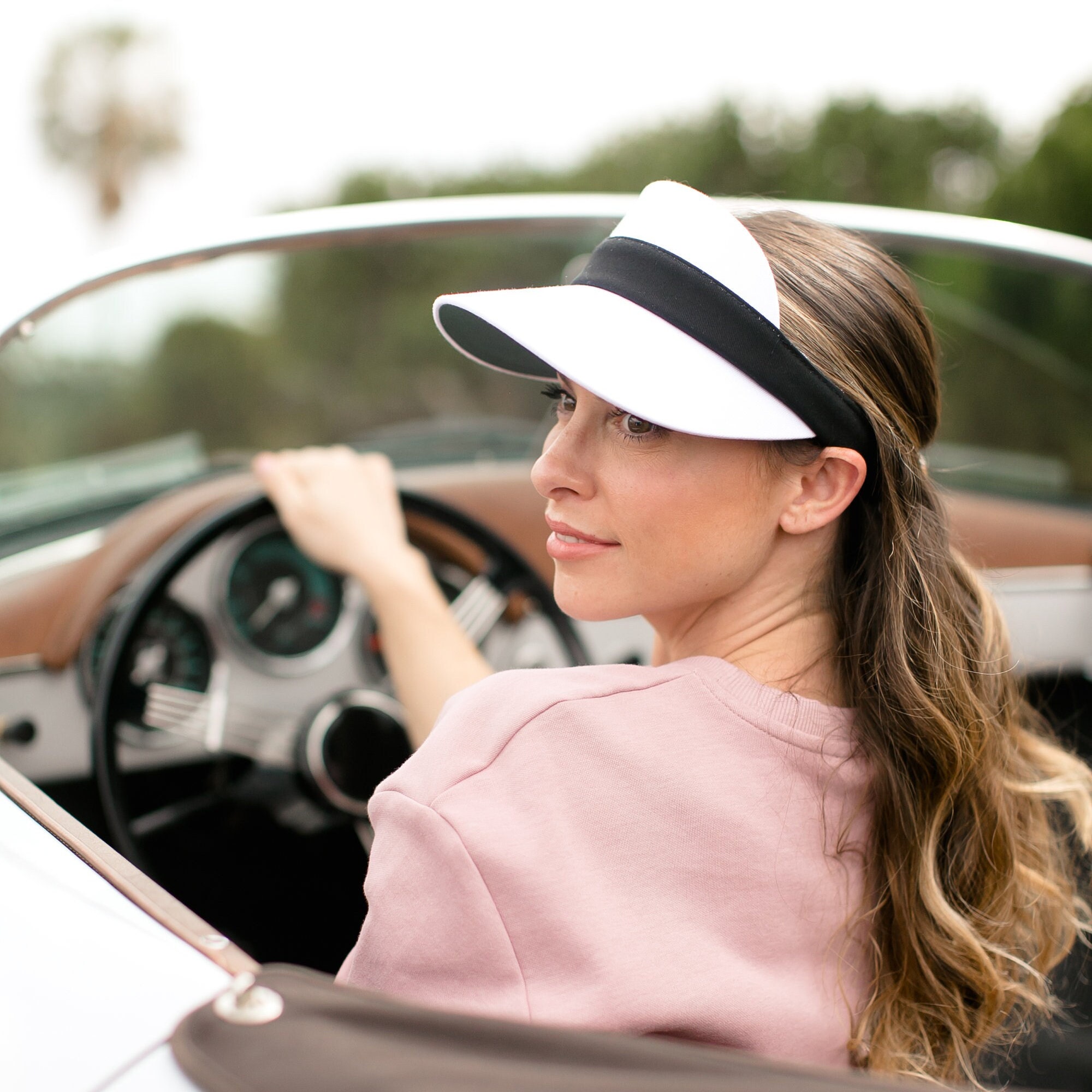 Sun Visor Wide Brim Women Visor Comfortable Visor for Ladies - Etsy