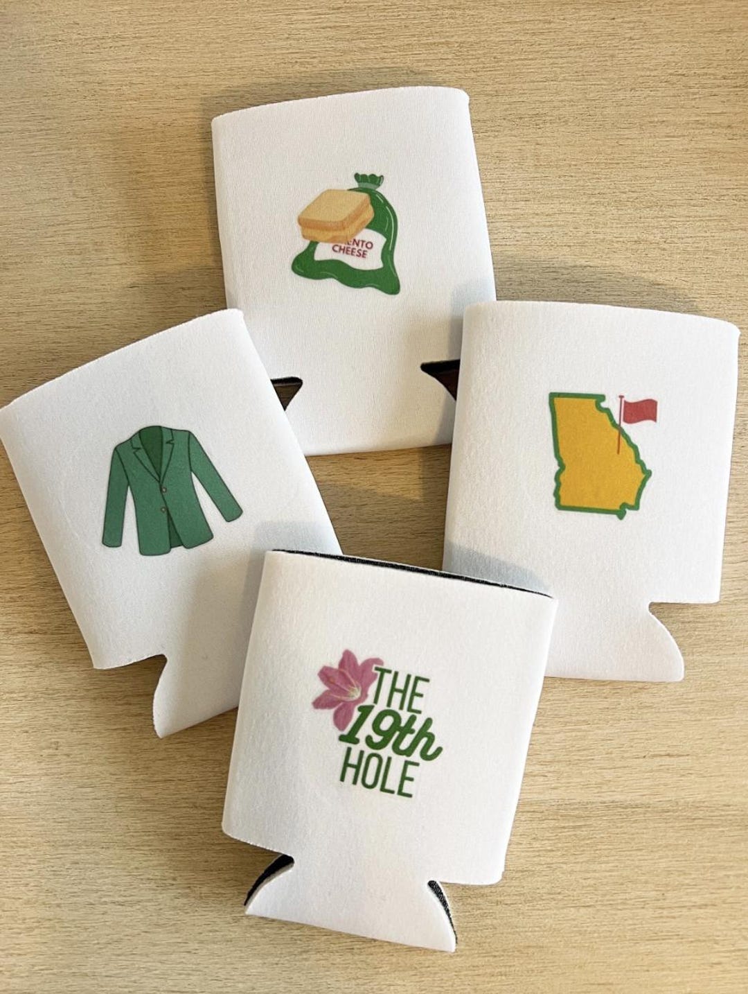 Masters Golf Party Can Cooler Set the Masters Golf Theme Party Decor ...