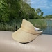 Straw Visor for Women Quality Women Raffia Visor Bachelorette Party ...