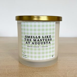 Smells Like the Masters Candle + Surprise Cocktail Pairing Golf Candle ...