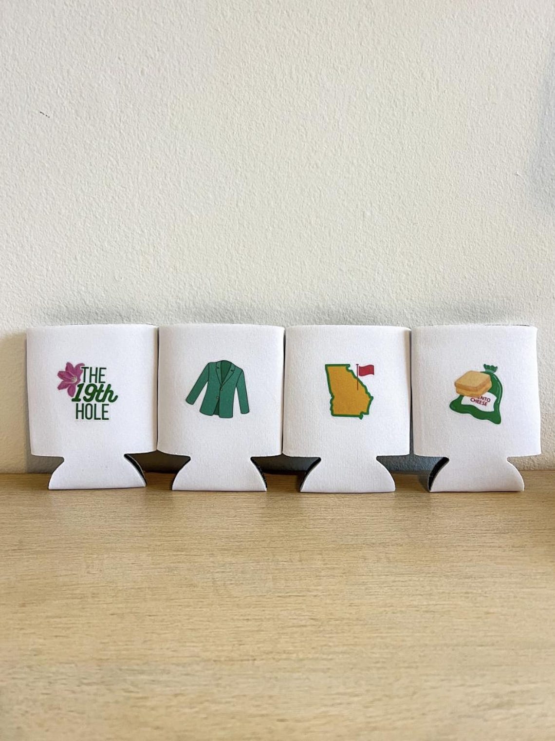 Masters Golf Party Can Cooler Set the Masters Golf Theme Party Decor ...