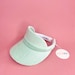 Trendy Sun Visor for Women Terry Cloth Visor Bachelorette Party Visors ...