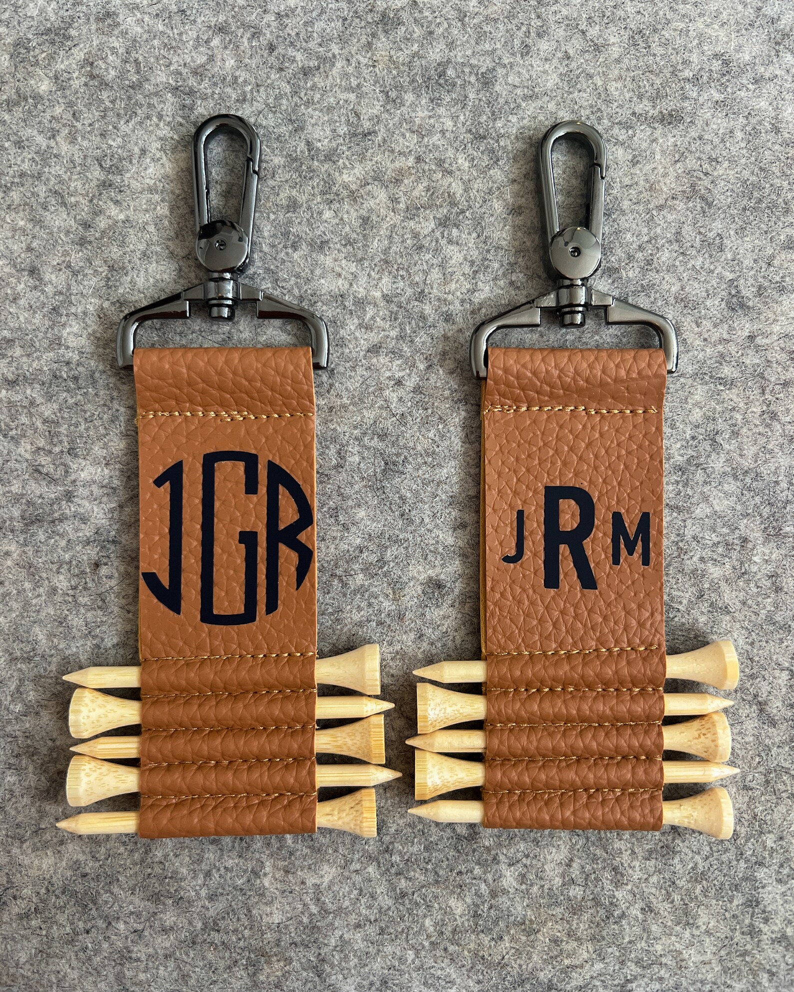 Golf Bag Tag Personalized Golf Tee Holder Golf Gift for Men ...