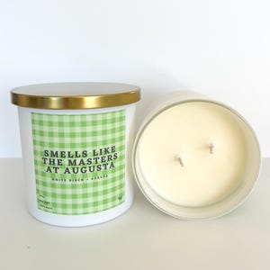 Smells Like the Masters Candle + Surprise Cocktail Pairing Golf Candle ...