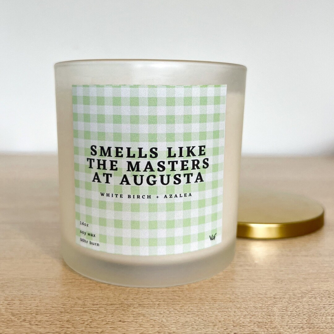 Smells Like the Masters Candle Surprise Cocktail Pairing Golf Candle ...