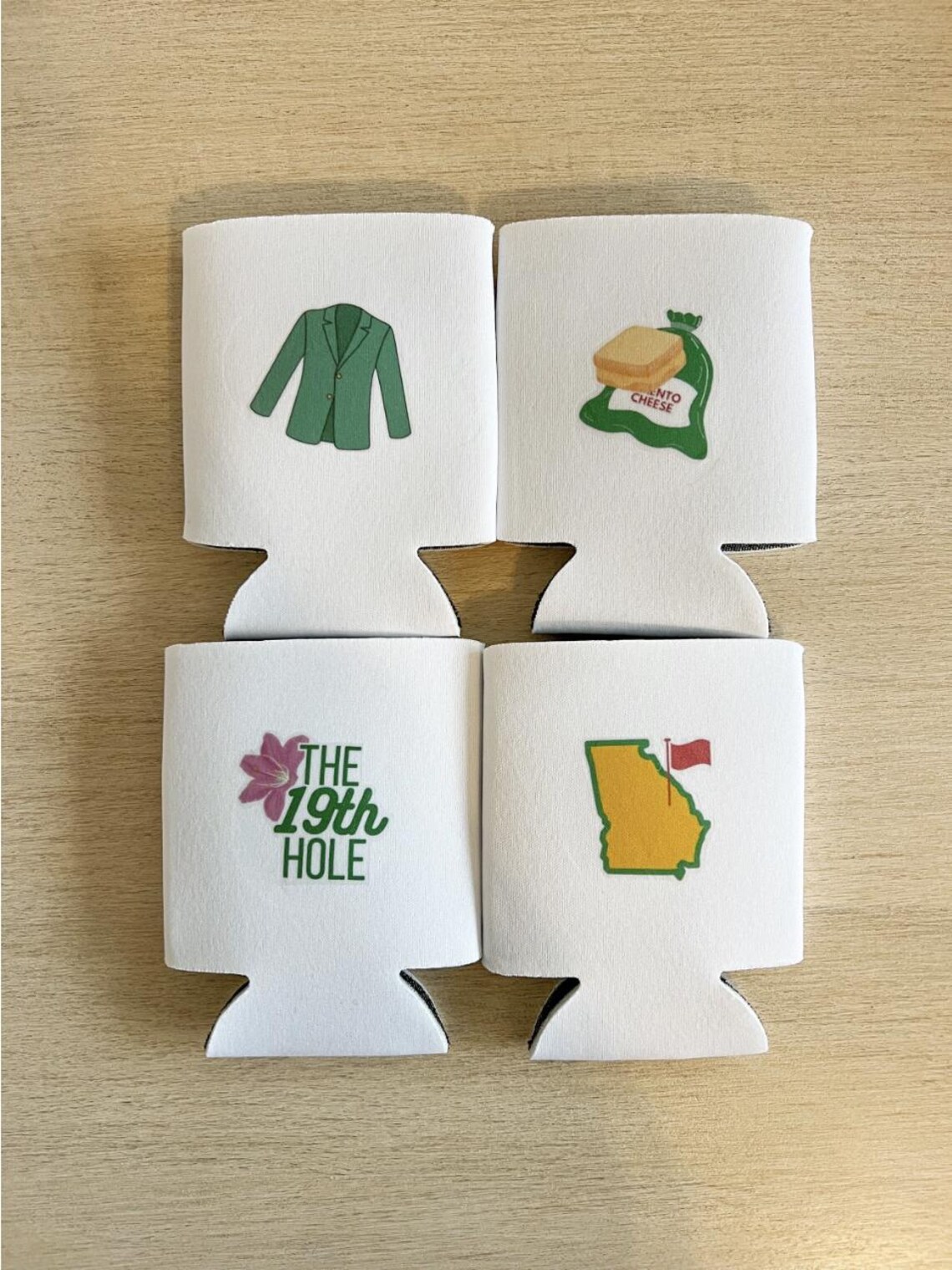 Masters Golf Party Can Cooler Set the Masters Golf Theme Party Decor ...