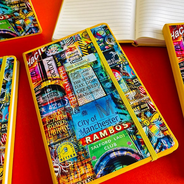 Manchester United Notebook - Etsy UK