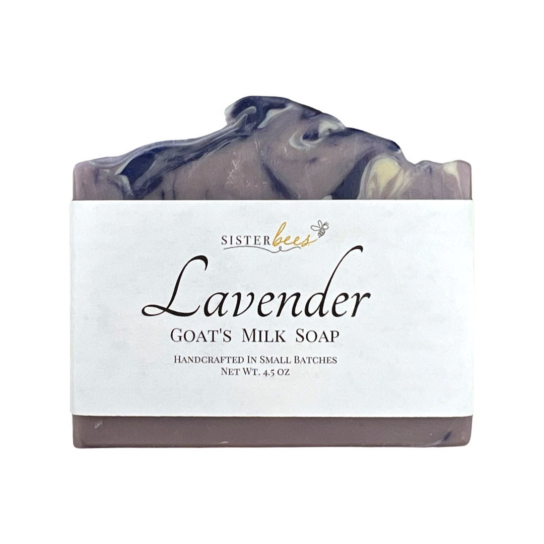 Lavender Handmade Goat's Milk Soap Made With Lavender Essential Oil ...