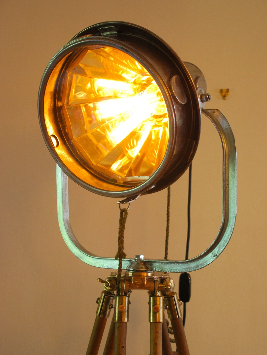 Vintage WW2 British Army Floodlight - Etsy