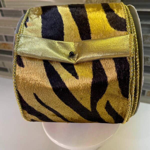 Tiger Stripe Ribbon - Etsy