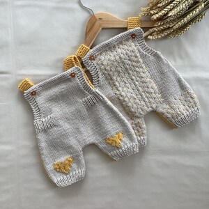 Strawberry Overalls Knitting Pattern Set baby Romper Knitting - Etsy