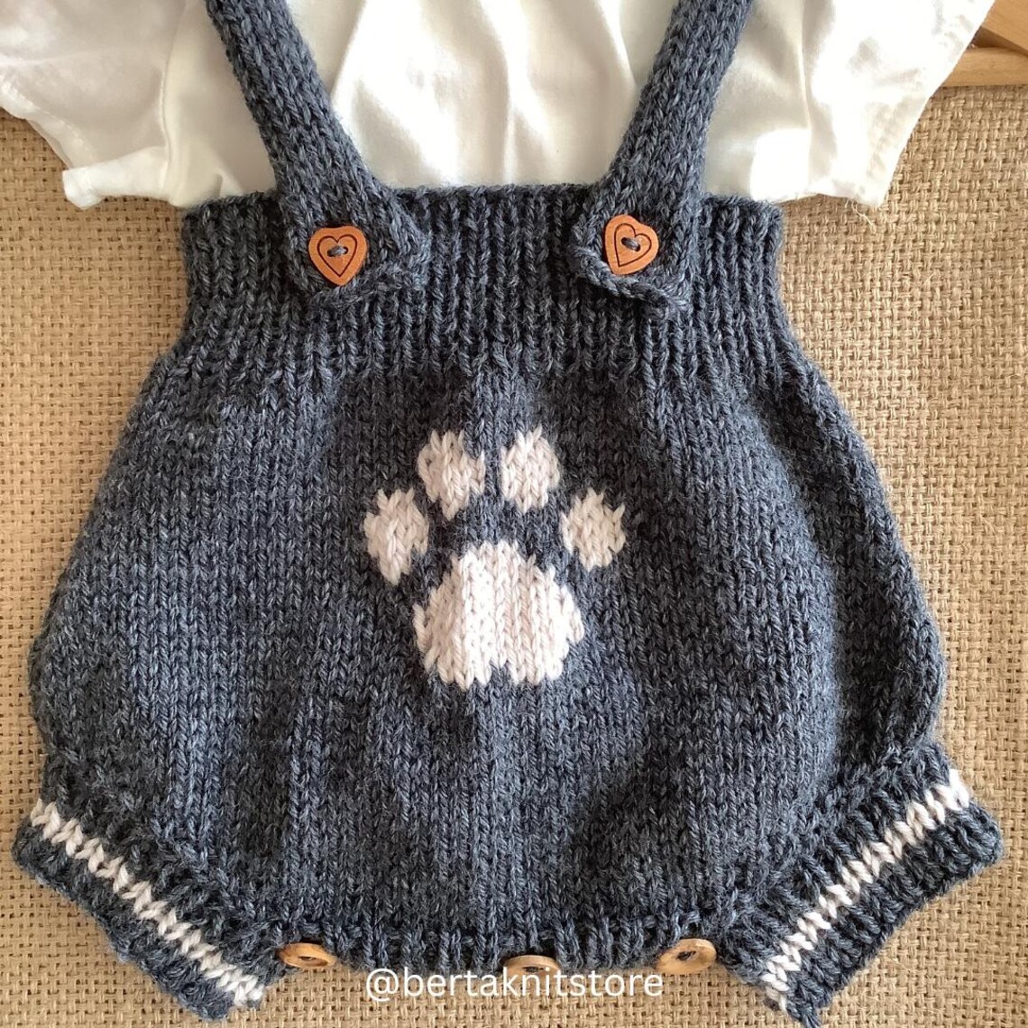 Tillie Bloomers Knitting Pattern | Baby Playsuit Knitting Pattern | 0 ...