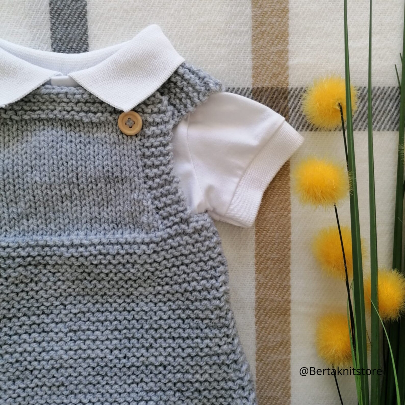 Amber Dress Knitting Pattern | Baby Dress Knitting Pattern | 0-24 ...