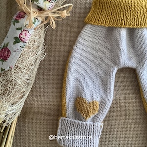 Little Heart Pants Knitting Pattern | Baby Pants | 0-24 Months | in ...