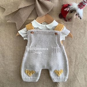 Strawberry Overalls Knitting Pattern Set | Baby Overalls | Downloadable ...