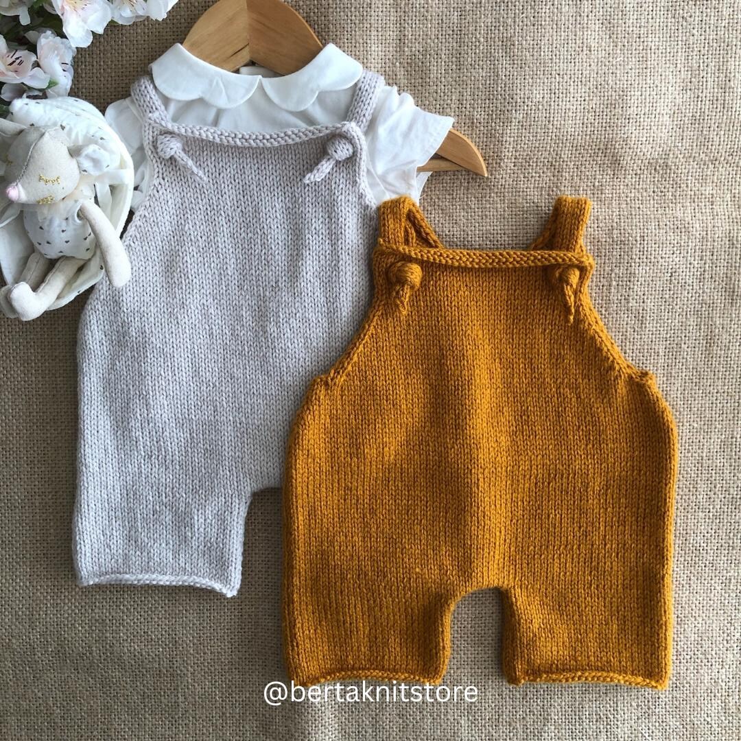 Stork Overalls Knitting Pattern | Baby Knitting Patterns | Dungarees ...