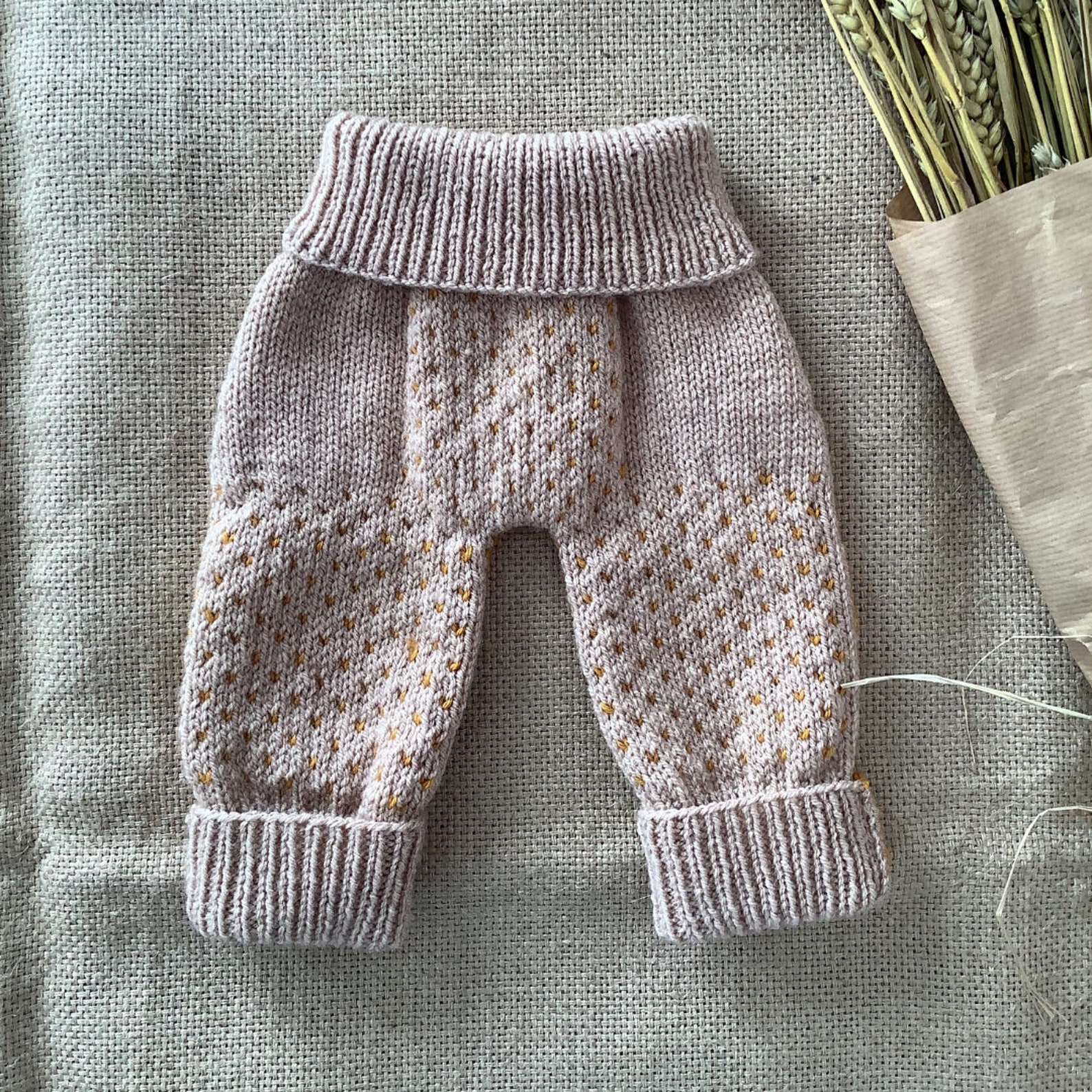 Strawberry Pants Knitting Pattern Baby Trousers Knitting Pattern Baby ...
