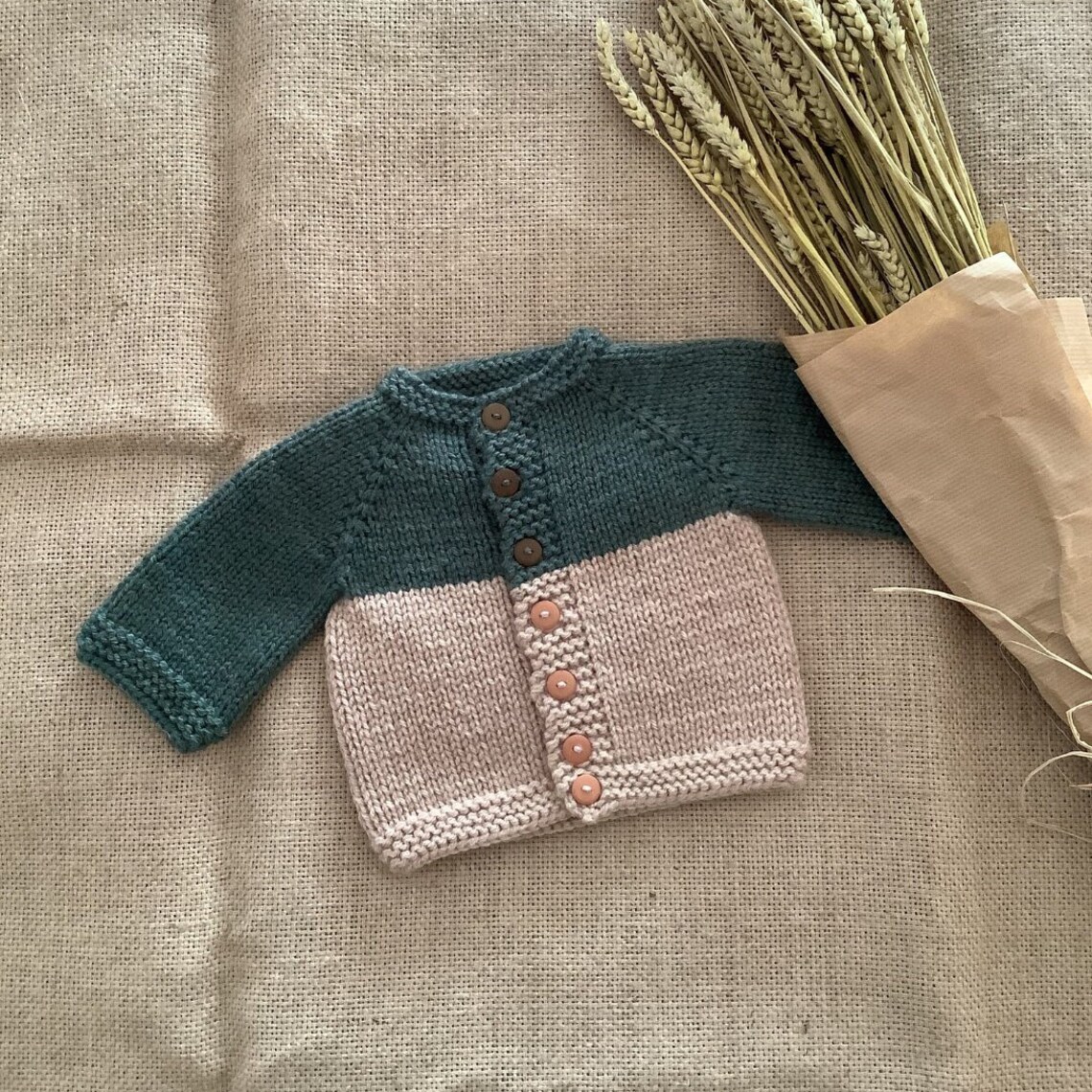 Forest Cardigan Knitting Pattern | Double Yarn Cardigan Knitting ...