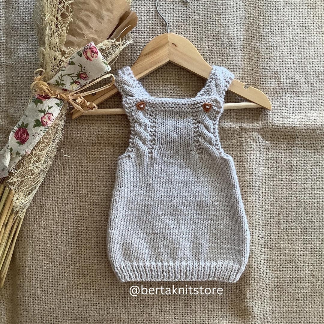 Robin Dress Knitting Pattern | Baby Dress Knitting Pattern | 0-24 ...