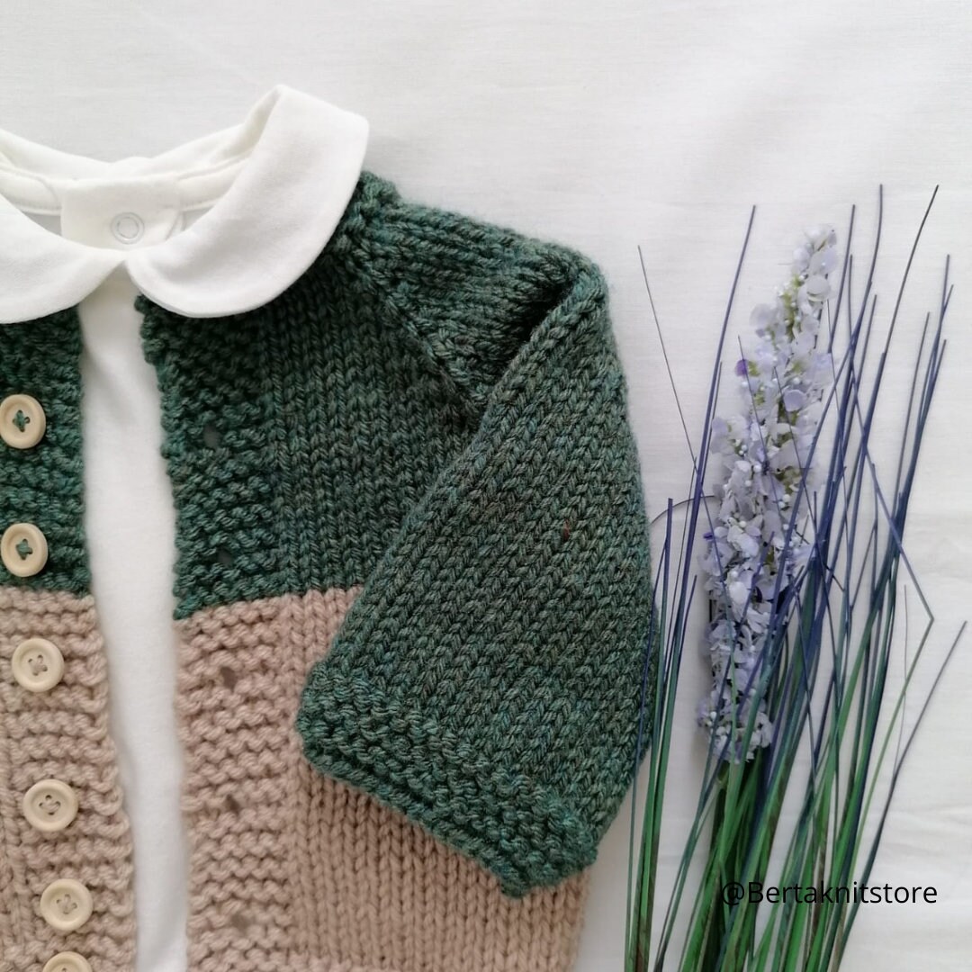 Forest Cardigan Knitting Pattern PDF Pattern: English | Etsy UK