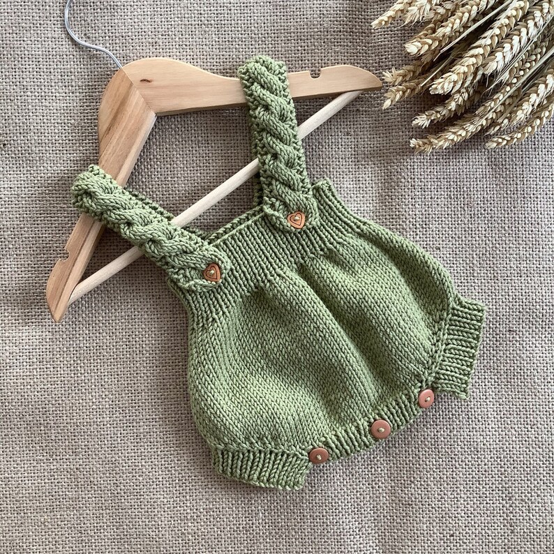 Robin Bloomers Knitting Pattern Baby Overalls Knitting - Etsy