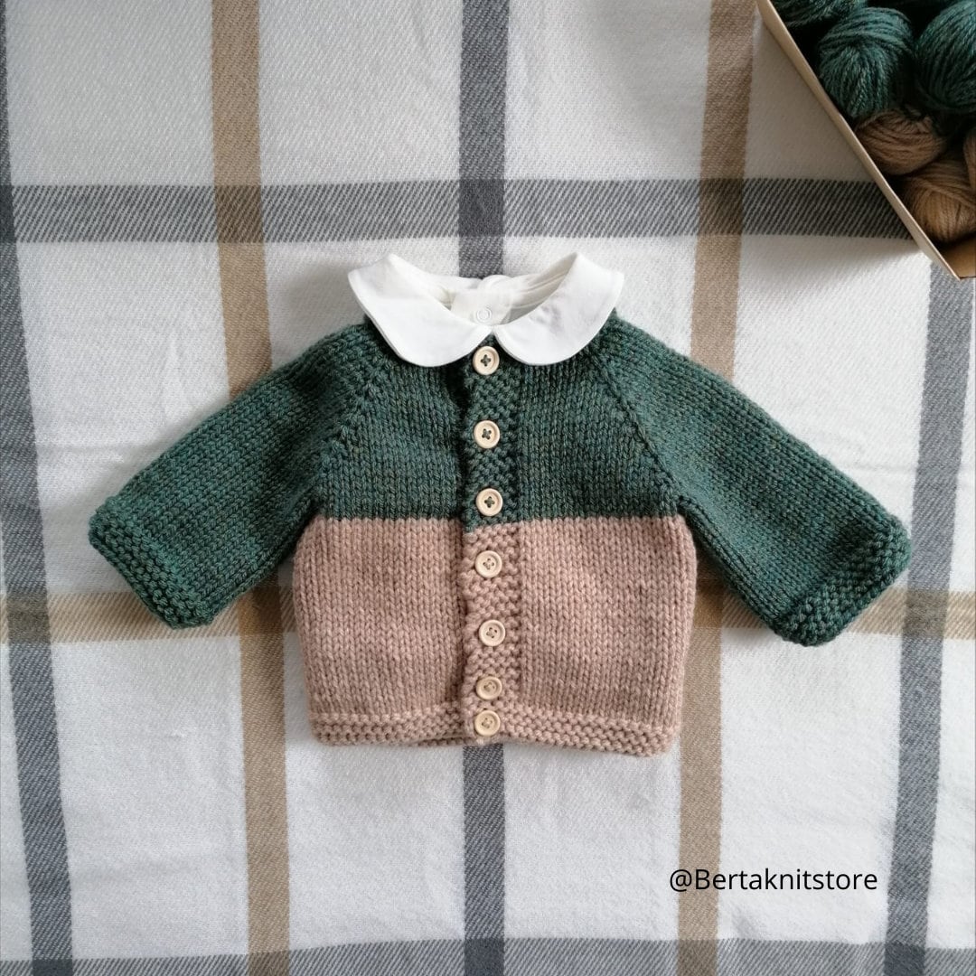 Forest Cardigan Knitting Pattern PDF Pattern: English | Etsy UK