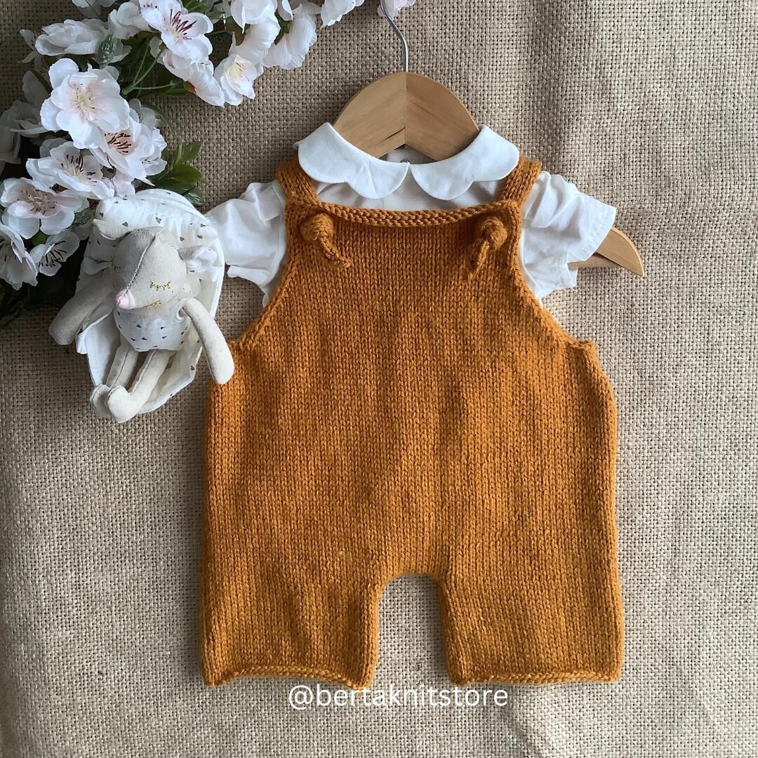 Stork Overalls Knitting Pattern | Baby Knitting Patterns | Dungarees ...