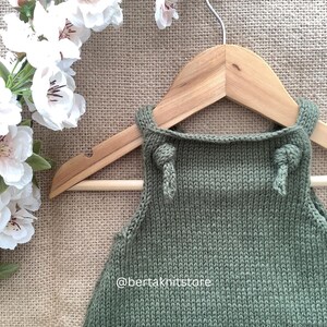 Stork Dress Knitting Pattern | Baby Knitting Patterns | Overalls ...