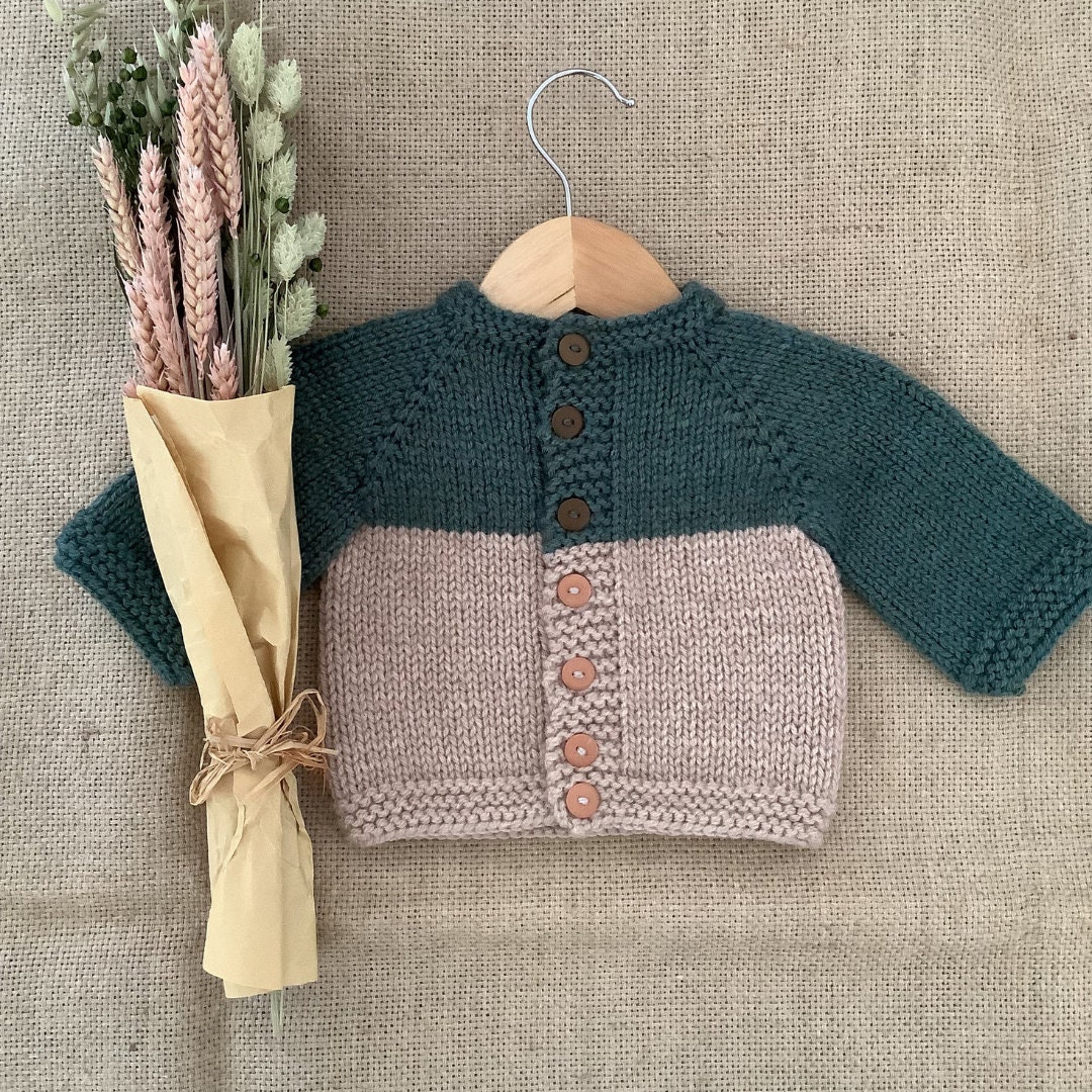 Forest Cardigan Knitting Pattern | Double Yarn Cardigan Knitting ...