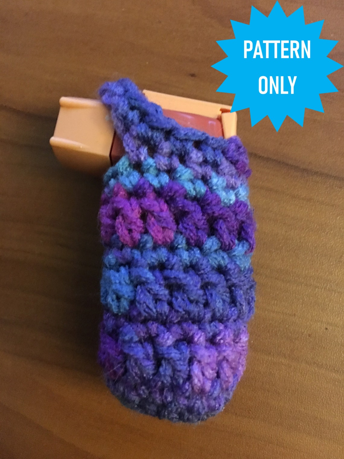 Inhaler Holder Crochet Pattern - Etsy